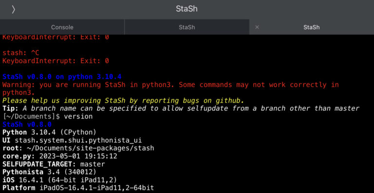 Pythonista 34 Is Out Now Supporting Python 310 Peddals Blog 
