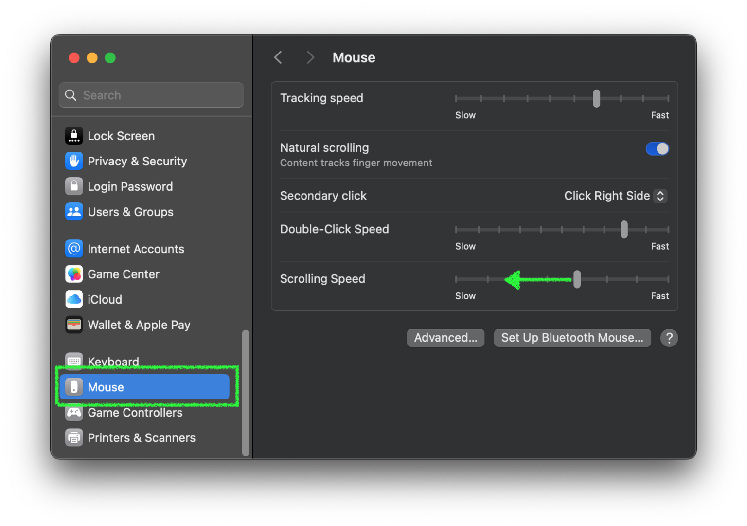 Solve the problem that the mouse wheel scrolls backwards for a moment ...